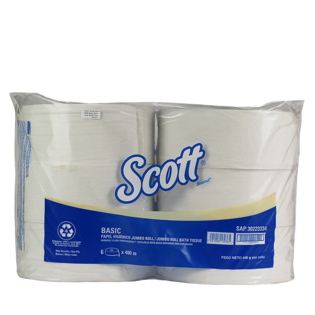 Papel Higiénico Scott Jumbo Roll 400 Metros – Kaomigt